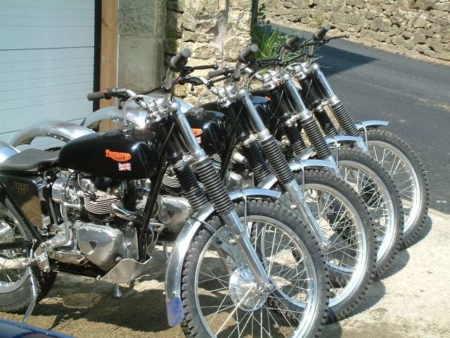 PRE 65 VINTAGE - Triumph Twins 400cc Trials - £8,995
