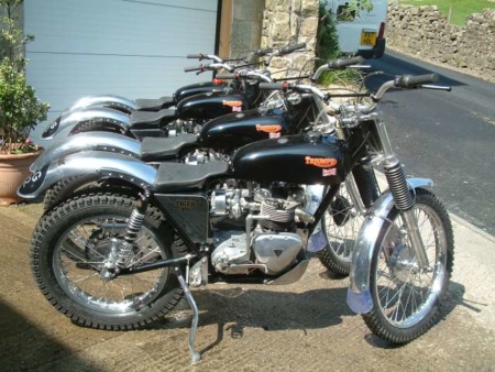 PRE 65 VINTAGE - Triumph Twins 400cc Trials - £8,995