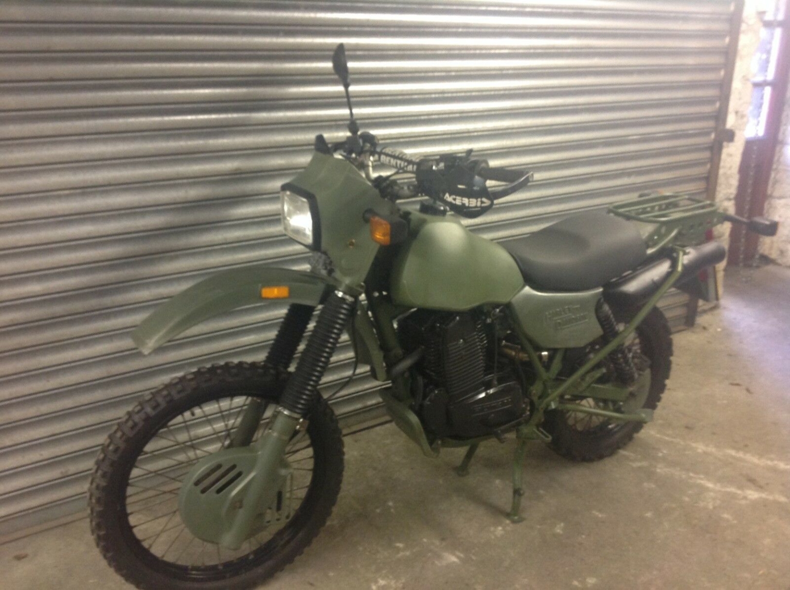 Ex British Army MT 350 motor cycles