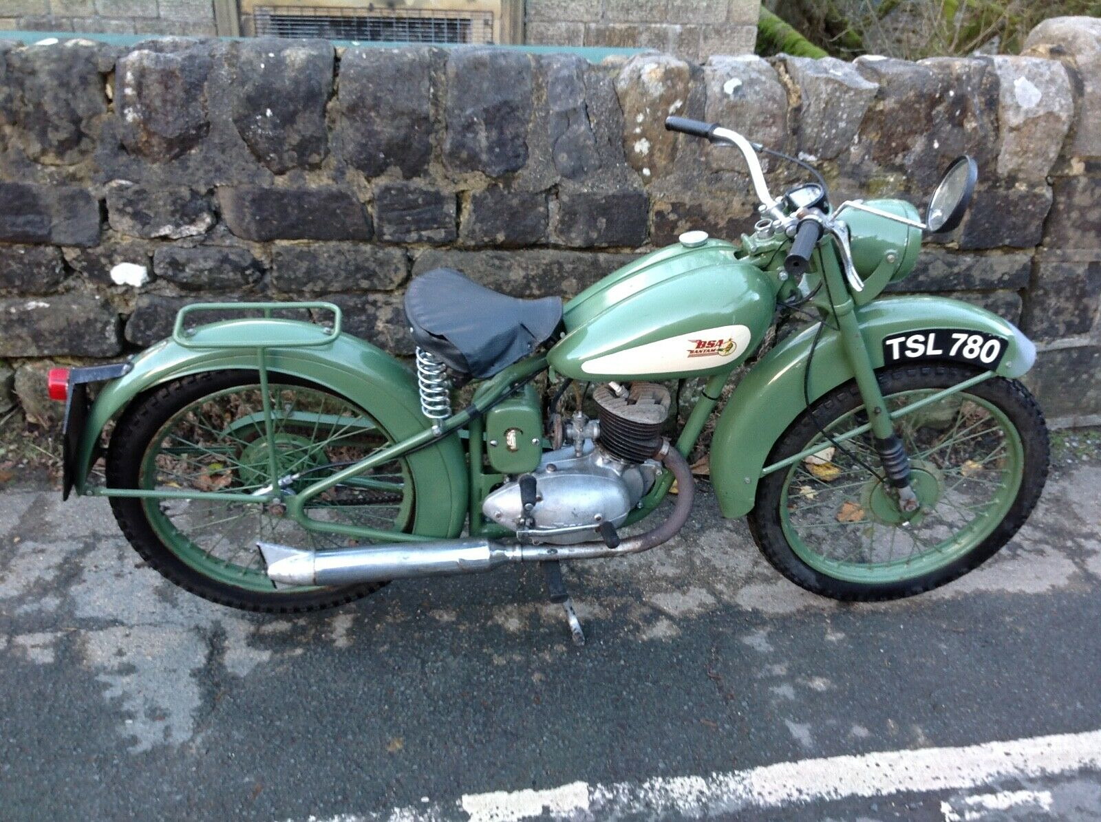 1951 BSA BANTAM RIGID, CLASSIC, VINTAGE, SHOW - GENERAL COMMUTER D & C ...