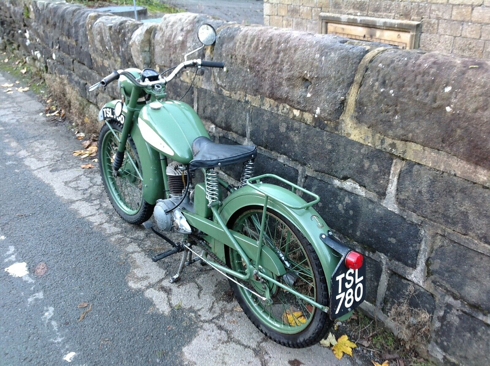 1951 BSA BANTAM RIGID, CLASSIC, VINTAGE, SHOW - GENERAL COMMUTER D & C ...