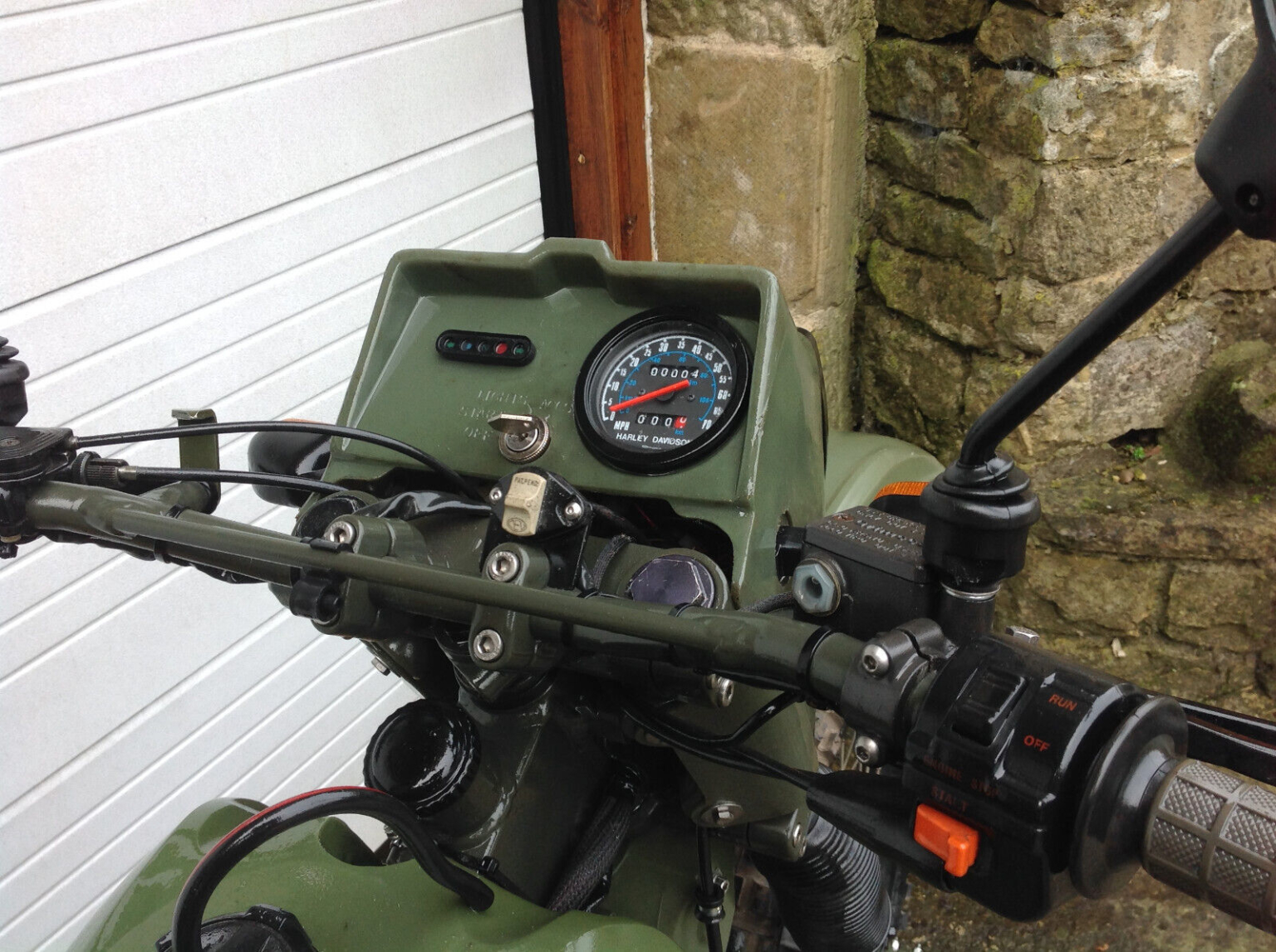 Ex British Army MT 350 motor cycles