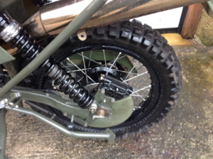 Ex British Army MT 350 motor cycles