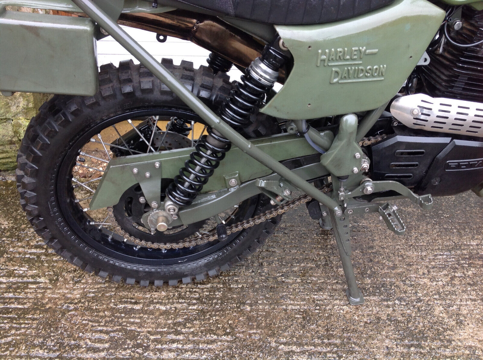 Ex British Army MT 350 motor cycles
