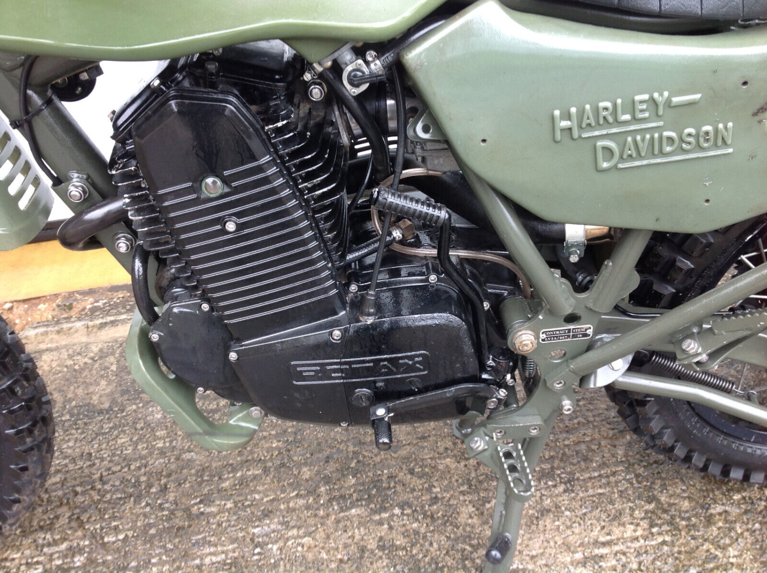 Ex British Army MT 350 motor cycles