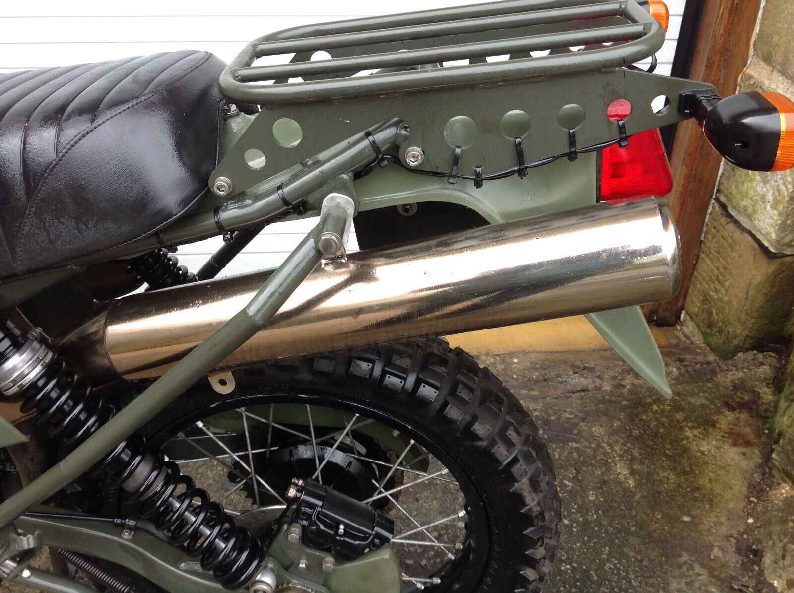 Ex British Army MT 350 motor cycles
