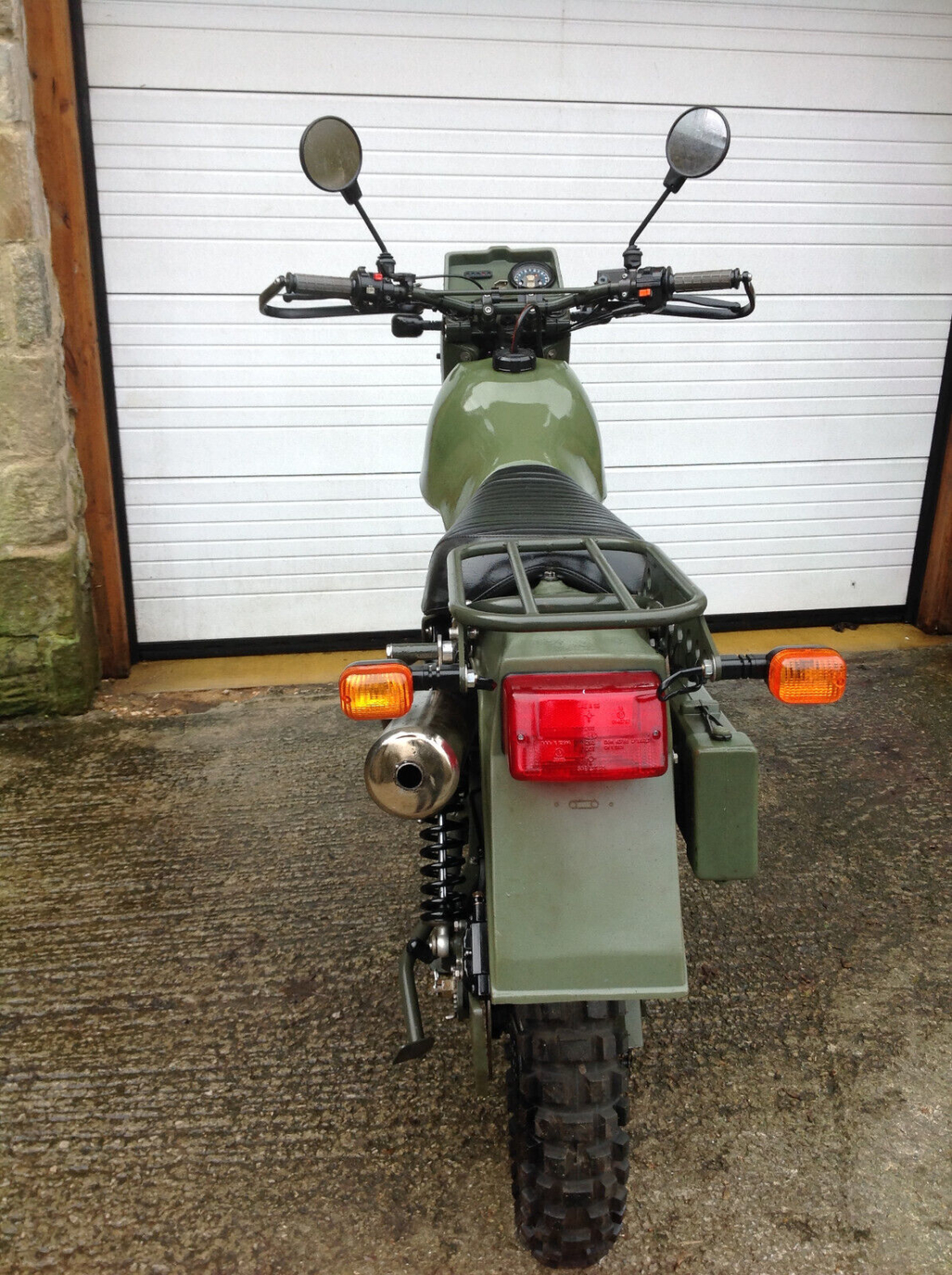 Ex British Army MT 350 motor cycles