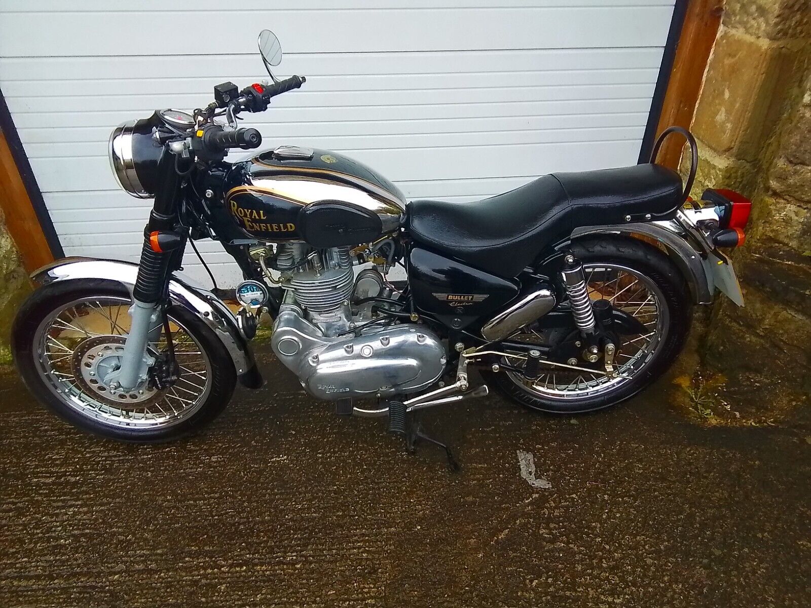 07 ROYAL ENFIELD 500cc BULLET ELECTRA X E/START WITH JUST *342* MILES ...