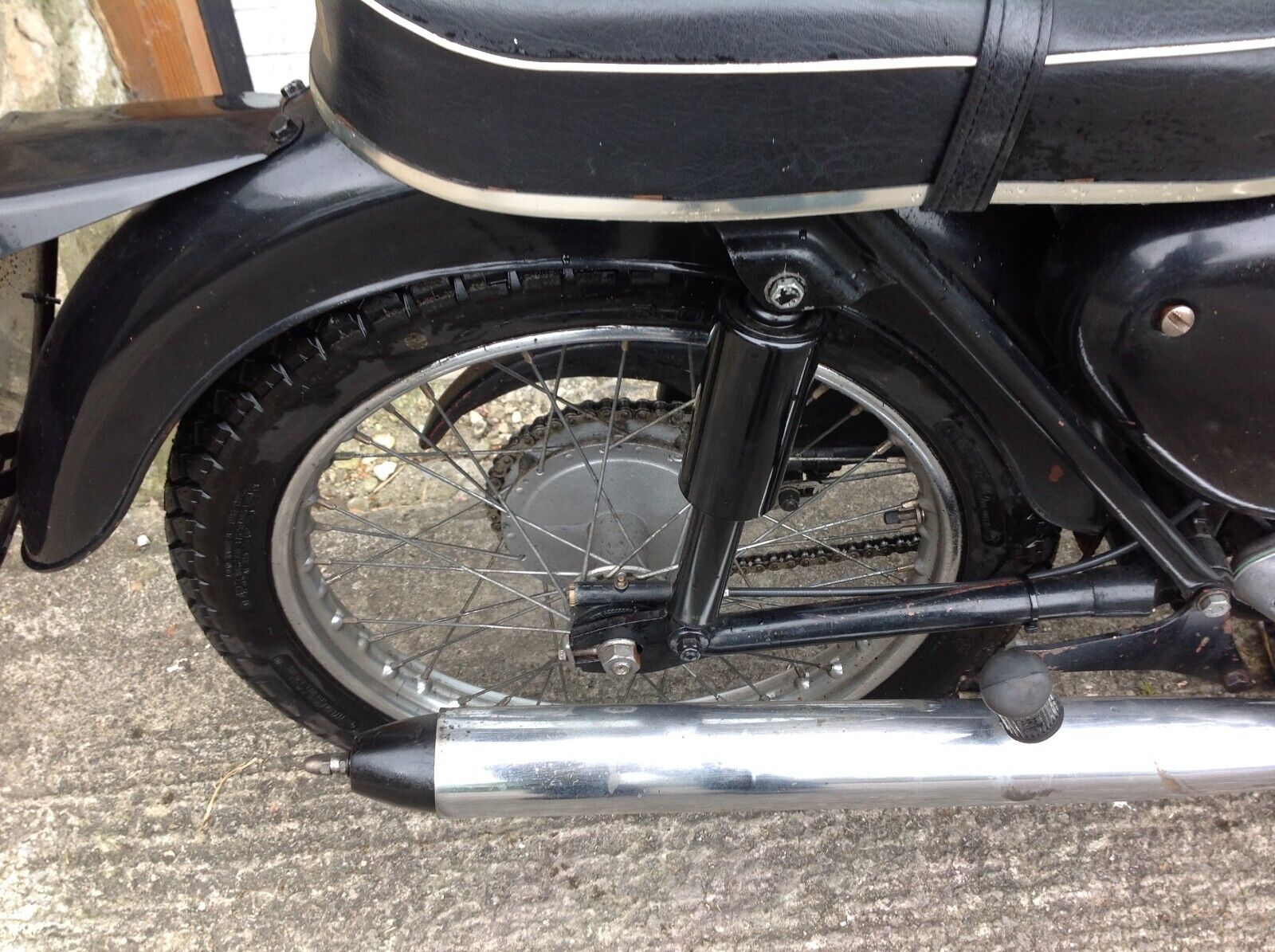 69 BSA BANTAM MOTOR CYCLE 175 HISTORIC VEHICLE PROJECT BIKE NEEDS ...